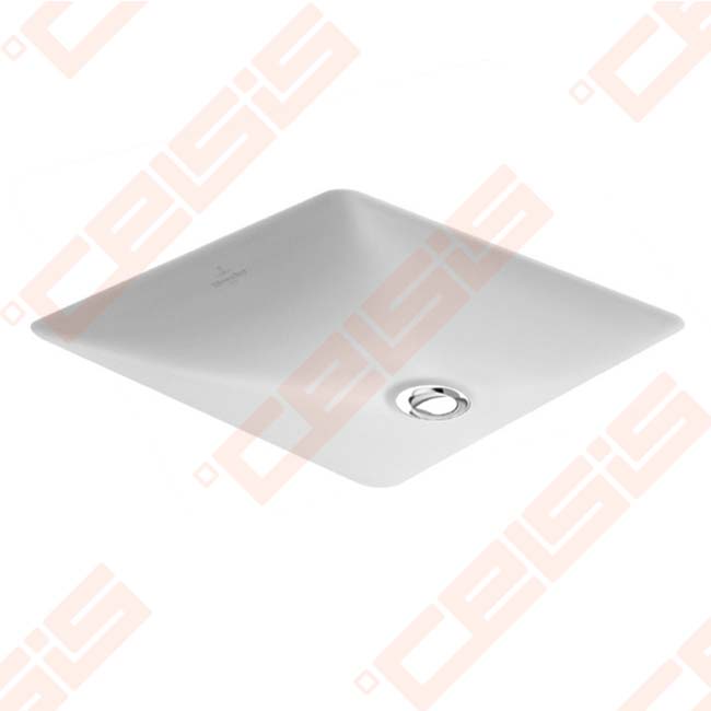 Praustuvas VILLEROY&BOCH Loop&Friends 380x380 mm montuojamas iš apačios ...